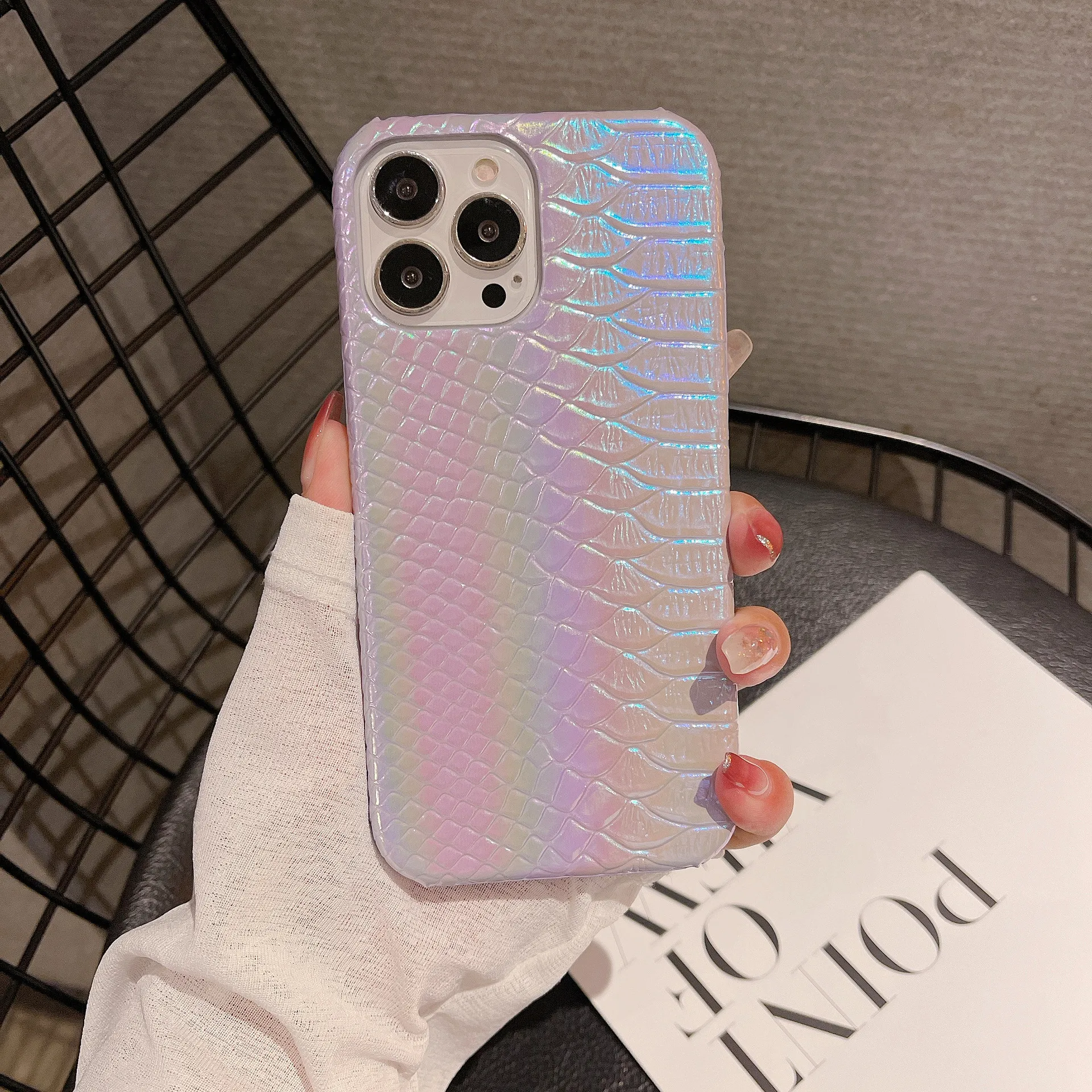 Hot Sale Highlight Half Wrapped Cell Phone Protective Cover Shell Laser ...