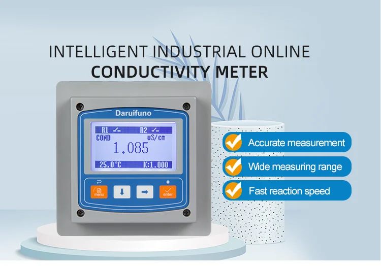 4-20ma Inline Conductivity Meter For Water Treatment - Buy Conductivity ...