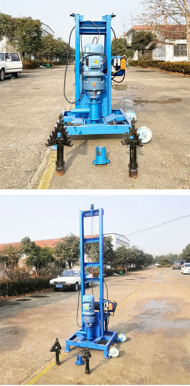 Household Electric Water Well Drilling Rig Easy To Operate Water ...