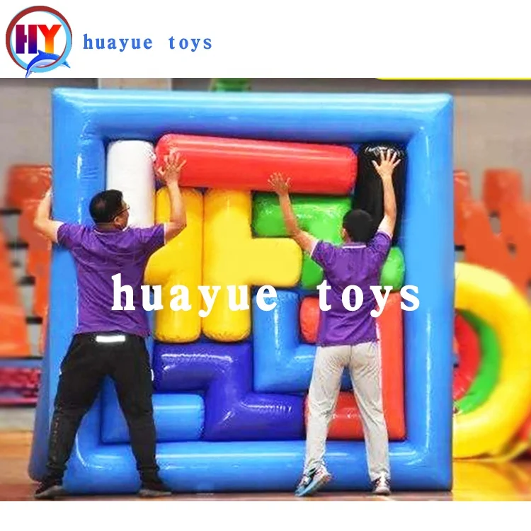 Big Block Puzzle Inflatable Sport Game Team Building Game And Team For ...
