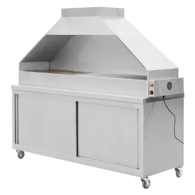 Commercial Large Charcoal Barbecue Grills for Restaurants