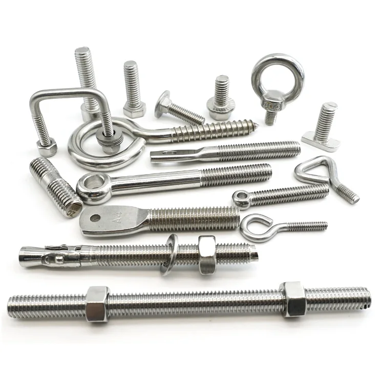 Bolt Nut And Screw Manufacturer Fully Threaded Din933 Hexagon Head Inox ...