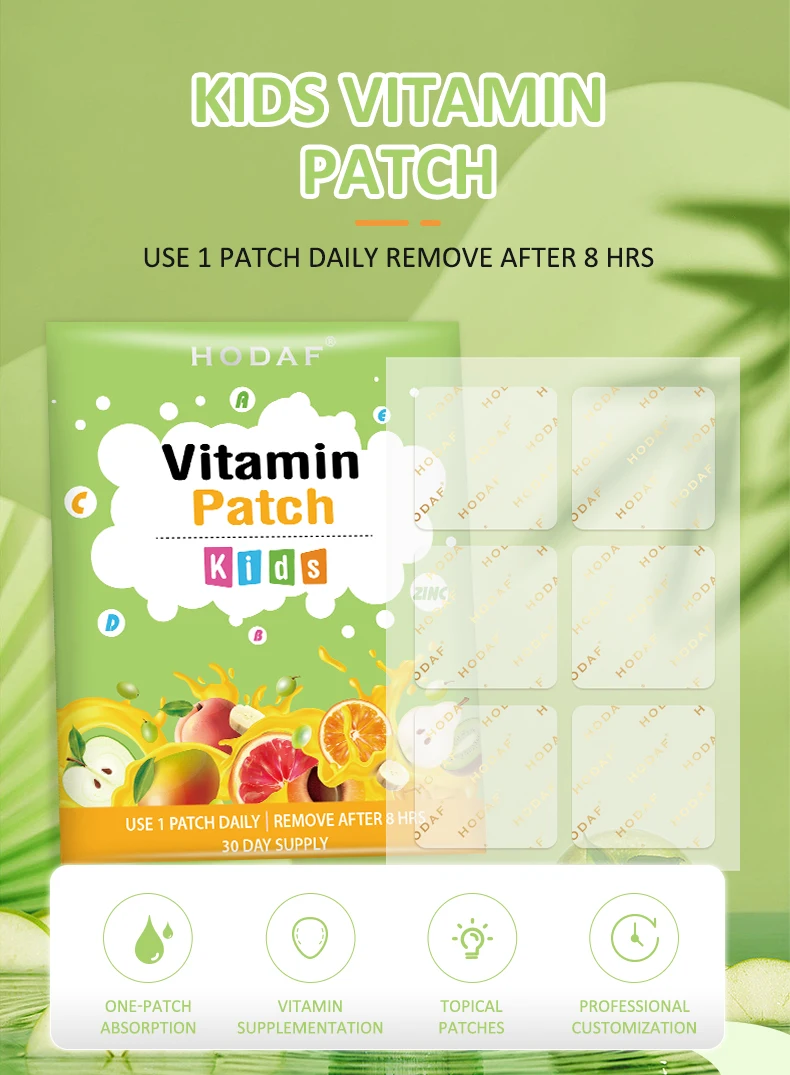 Kids Multivitamin Topical Patch For Enhanced Nutritional Support - Buy ...