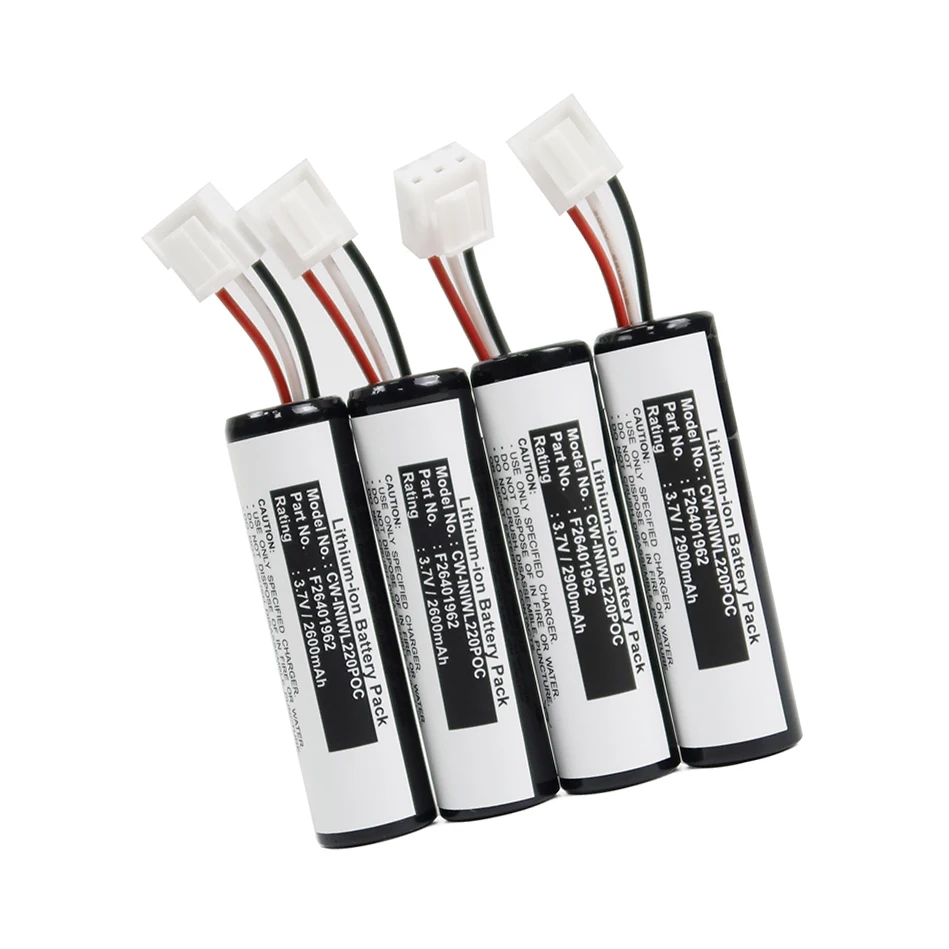 3.7v Replacement Pos Terminal Lithium Ion Battery 2200mah 2600mah For ...