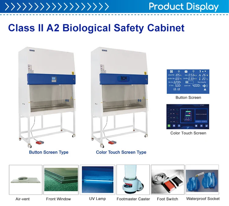 Biobase Biosafety Cabinet Class Ii A2 Heap Filter 2m Large Model Air ...