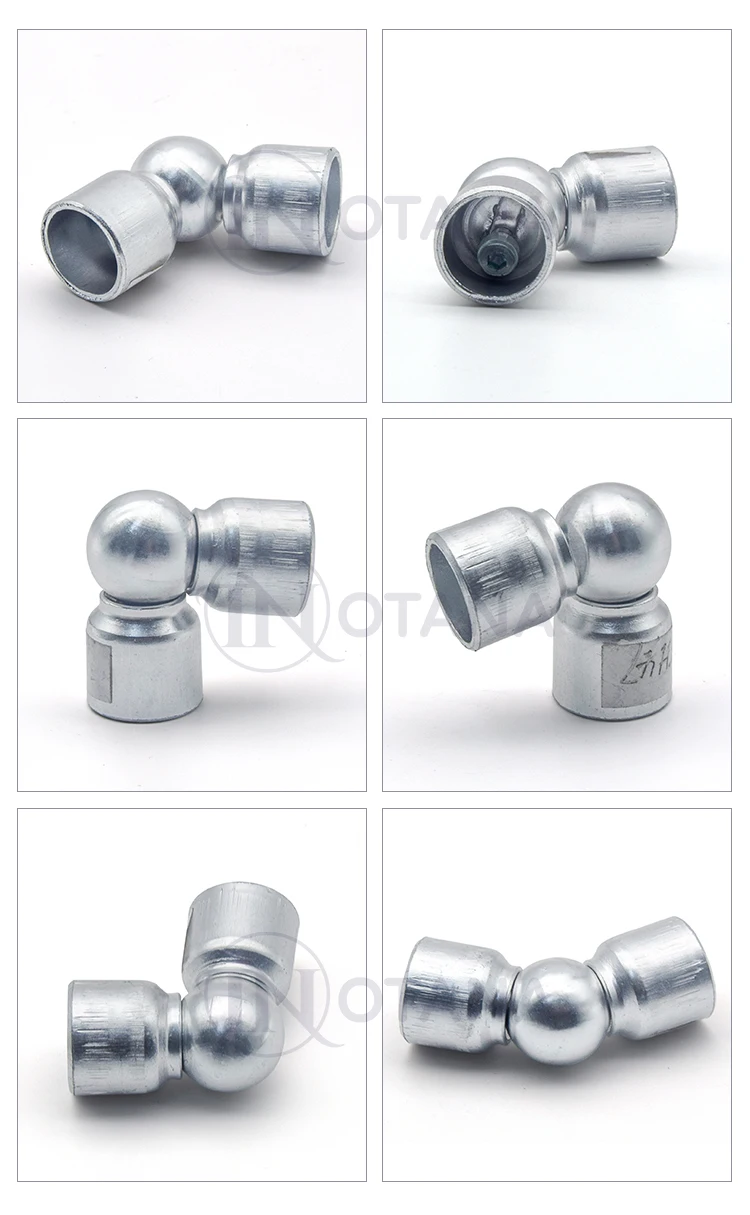 Aluminium Railing Fitting Aluminium Handrail 16 mm Pipe Connector 90 ...