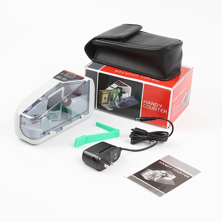 Portable Mini Bill Money Currency Counter Machine Counting Quantity of ...