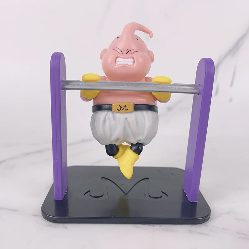 5 Styles Dbz Fitness Majin Buu Anime Action Toy Figures Model Pvc Doll ...