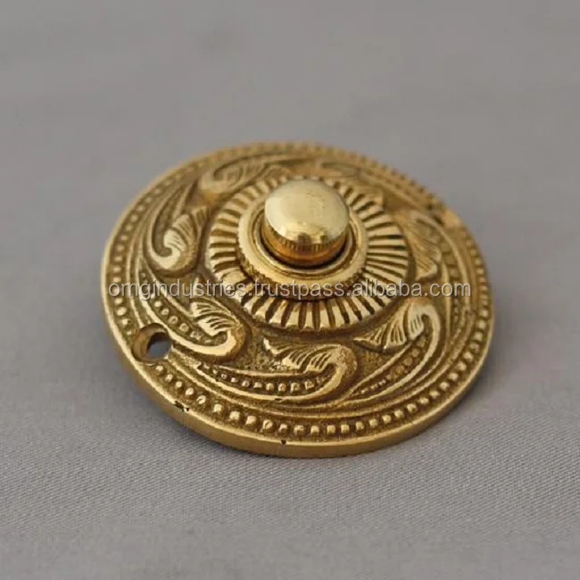 OMG Plug Doorbell - Modern Victorian Ceramic Push Button