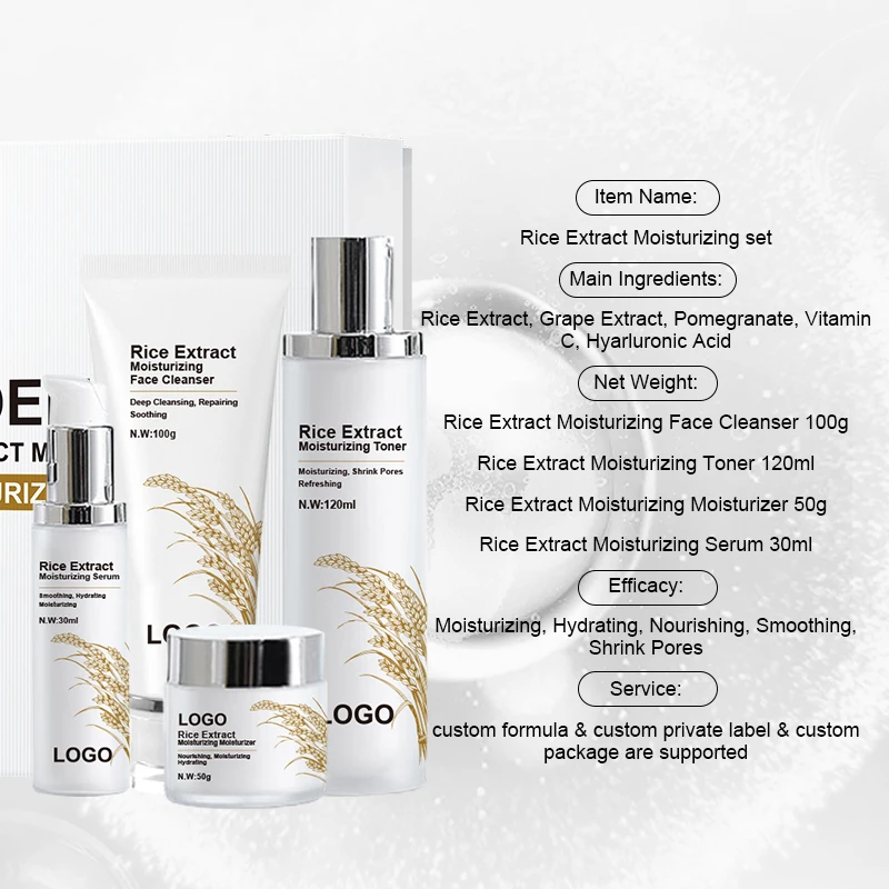 Private Label Wholesale Organic Skincare Products Face Whitening Korean ...