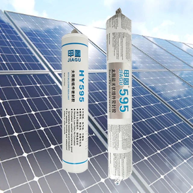 595 Weather Resistant Junction Box Sealant Solar Panel Silicone Sealant ...
