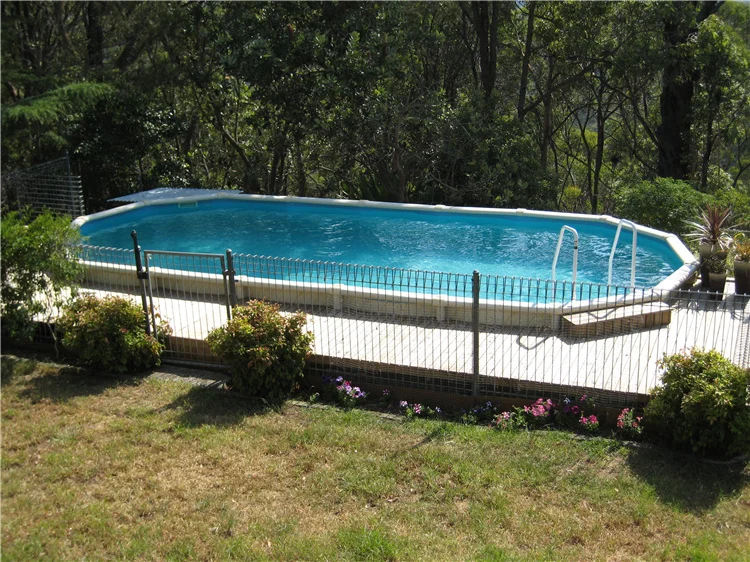 Durable Galvanized Steel Swimming Pools with PVC Liner