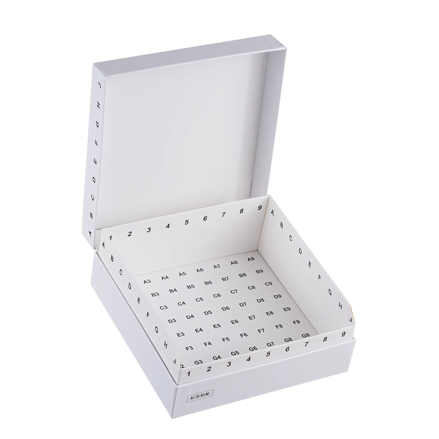 Cardboard Cryobox Tube Box 100 Well Cryogenic Cryovial Freezing Freezer ...