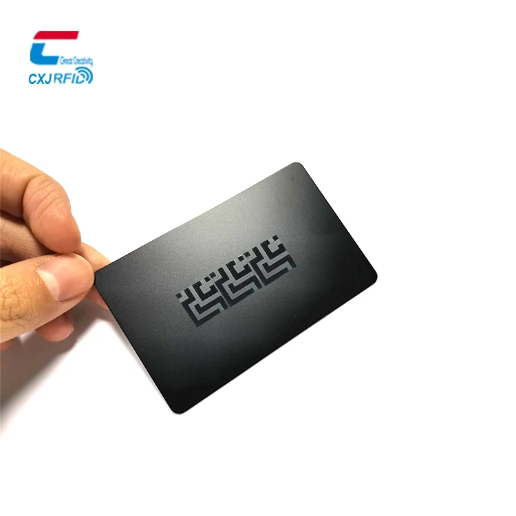 Blank Matte Black PVC NFC Cards - Inkjet Printable Plastic Cards for ...