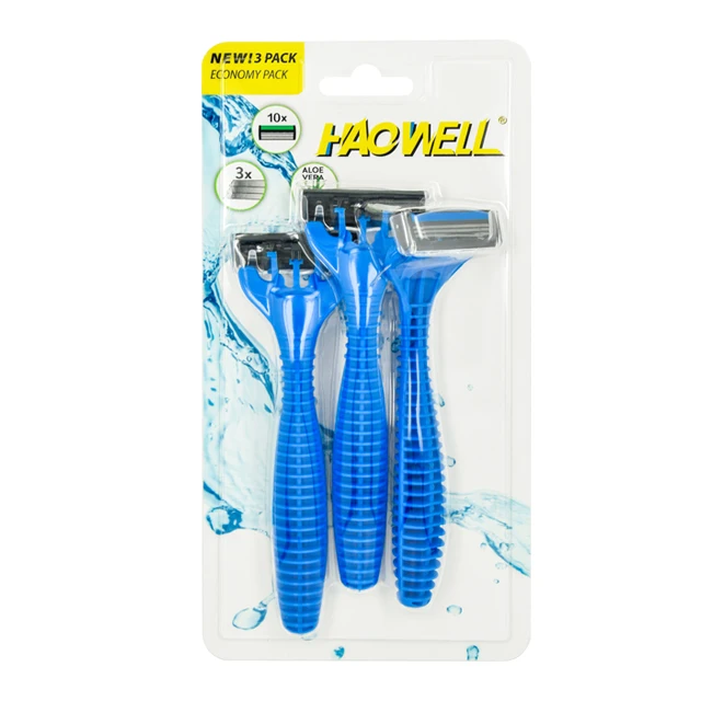 Hot Sale Razor Triple 3 Blade Disposable Razor With High Quality ...