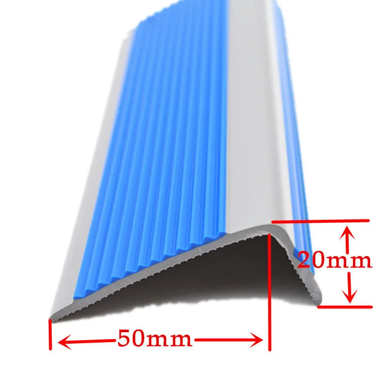 Anti Slip Pvc Rubber Stair Step Edge Protection Strip - Buy Pvc Rubber ...
