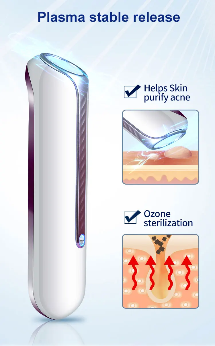 Newest Acne Spot Remover Device Facial Electrotherapy Wand Multi ...