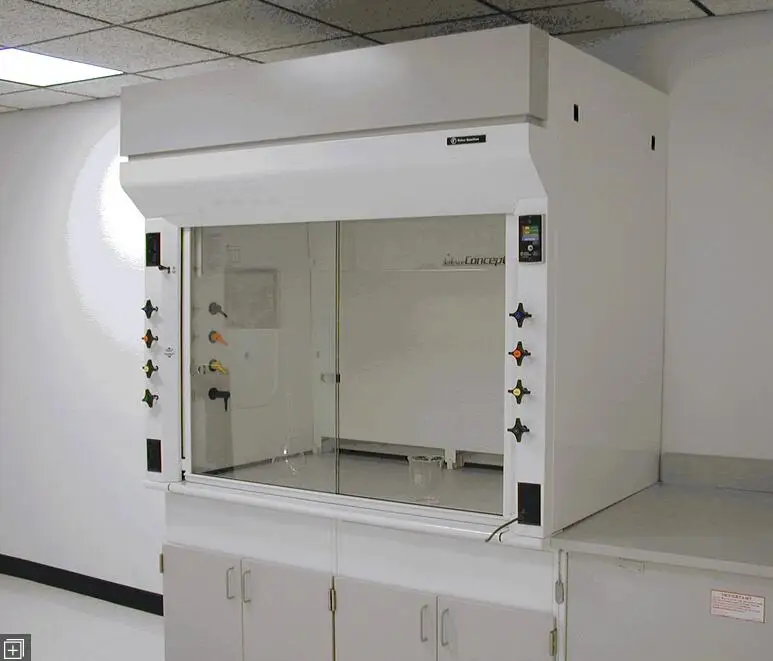 Ducted Fume Hood Lab Table Top Fume Hood For Inspection System - Buy ...