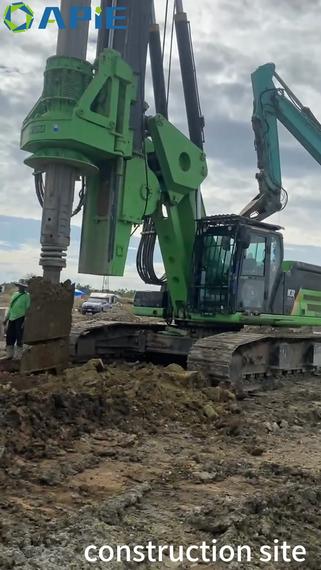 Piling Rig Accessory Heavy Duty Large Diameter Drilling Bucket Conical ...