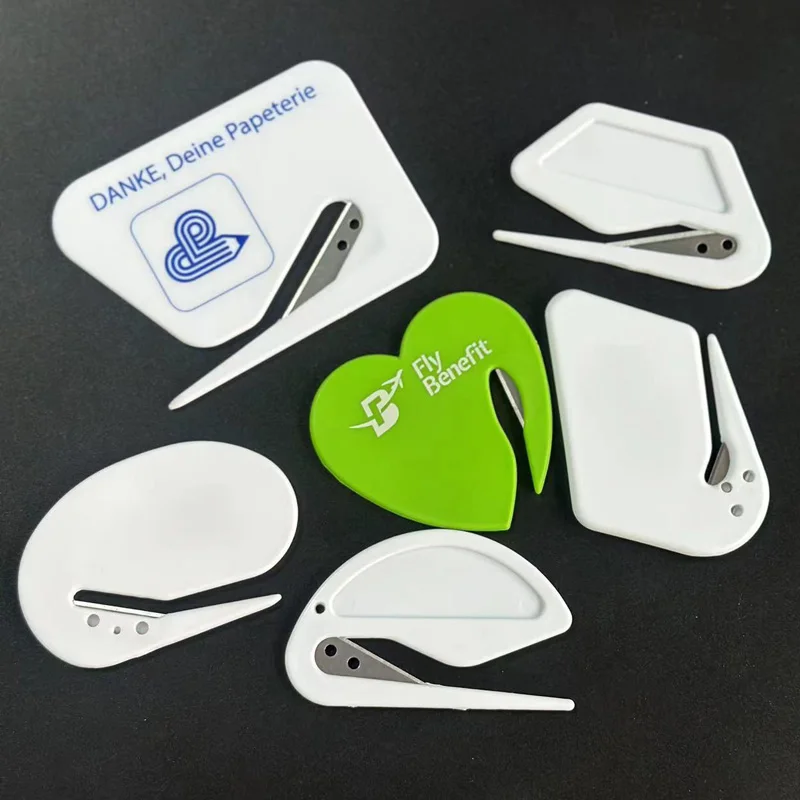 Ptlo-004 Novelty Plastic Letter Opener For Promotional With Custom Logo ...