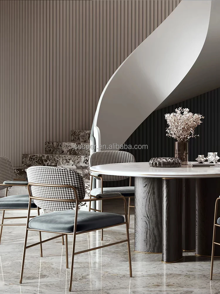 Solid Wood Rotating Grille Wall Panel - Cylindrical Molding
