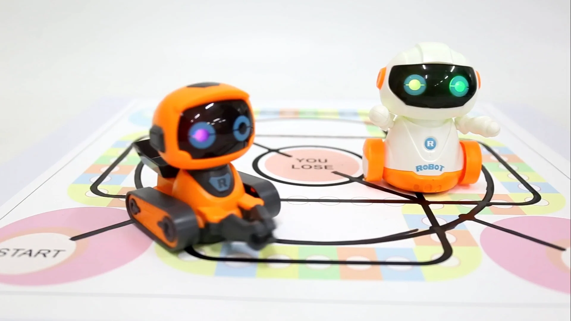 Kidewan Set Of 2 Novelty Magic Toy Electronic Stem Line Tracking Robot ...