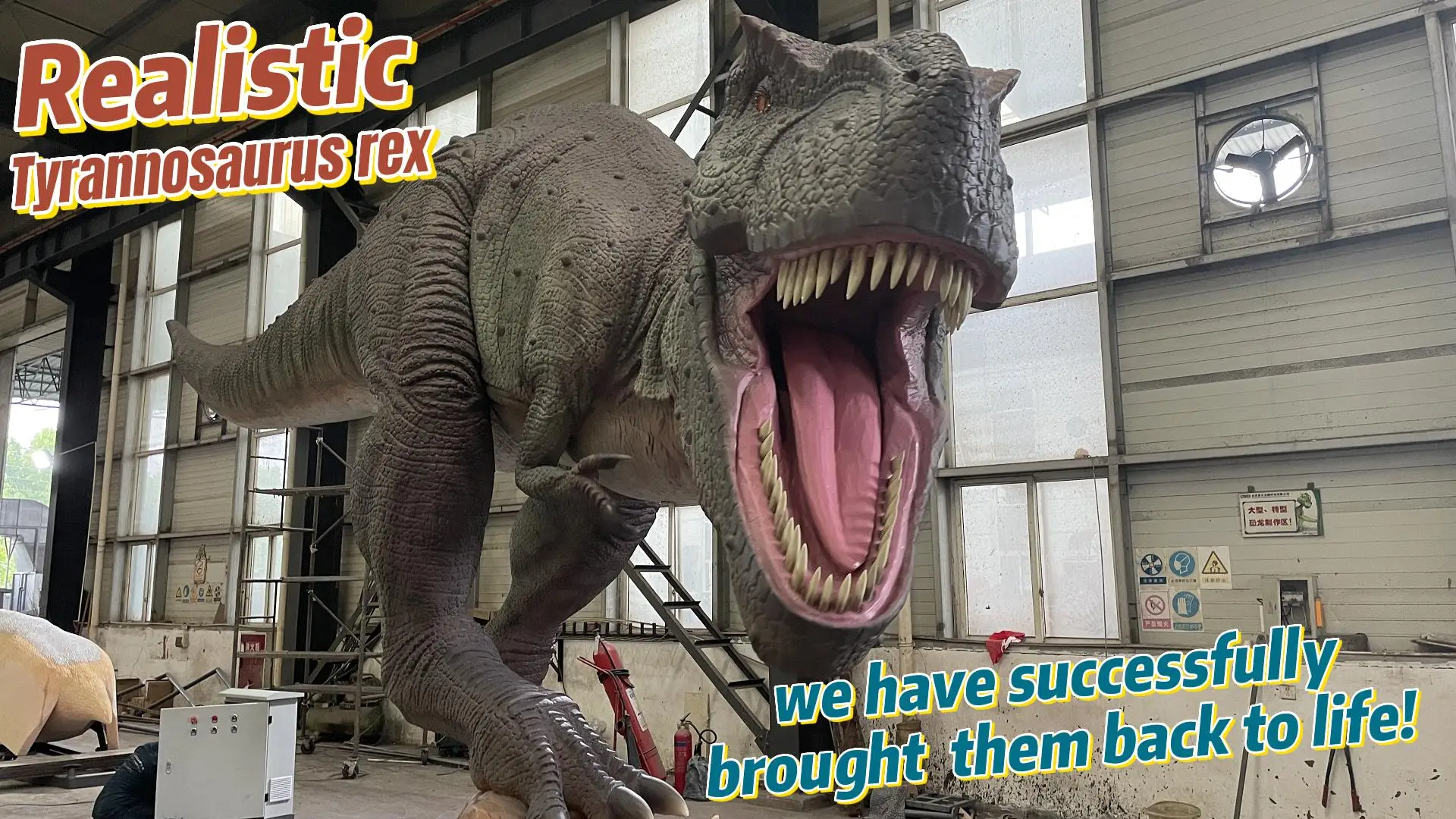 Theme Park Giant T-rex Dinosaur Model High Quality Dinosaur ...
