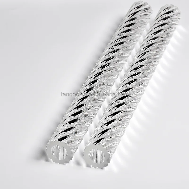 Pmma Tube Transparent Pmma Tube Light Extruded Plastic Pipes For Led ...