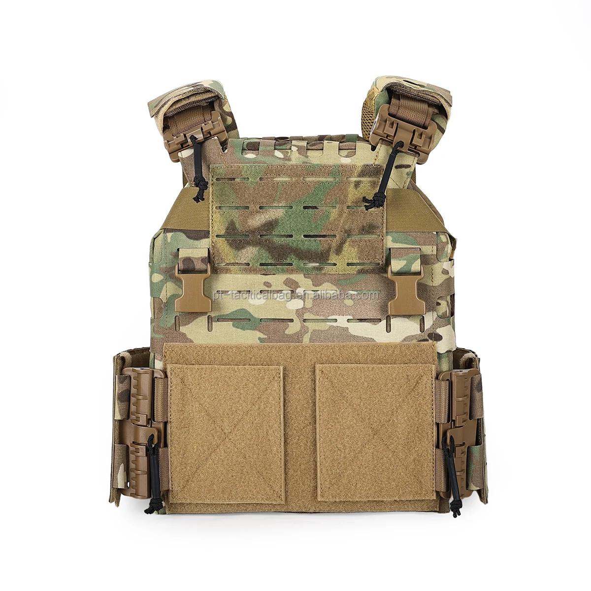 PTG Custom Tactical Vest MOLLE Webbing 500D Nylon Plate Carrier with ...