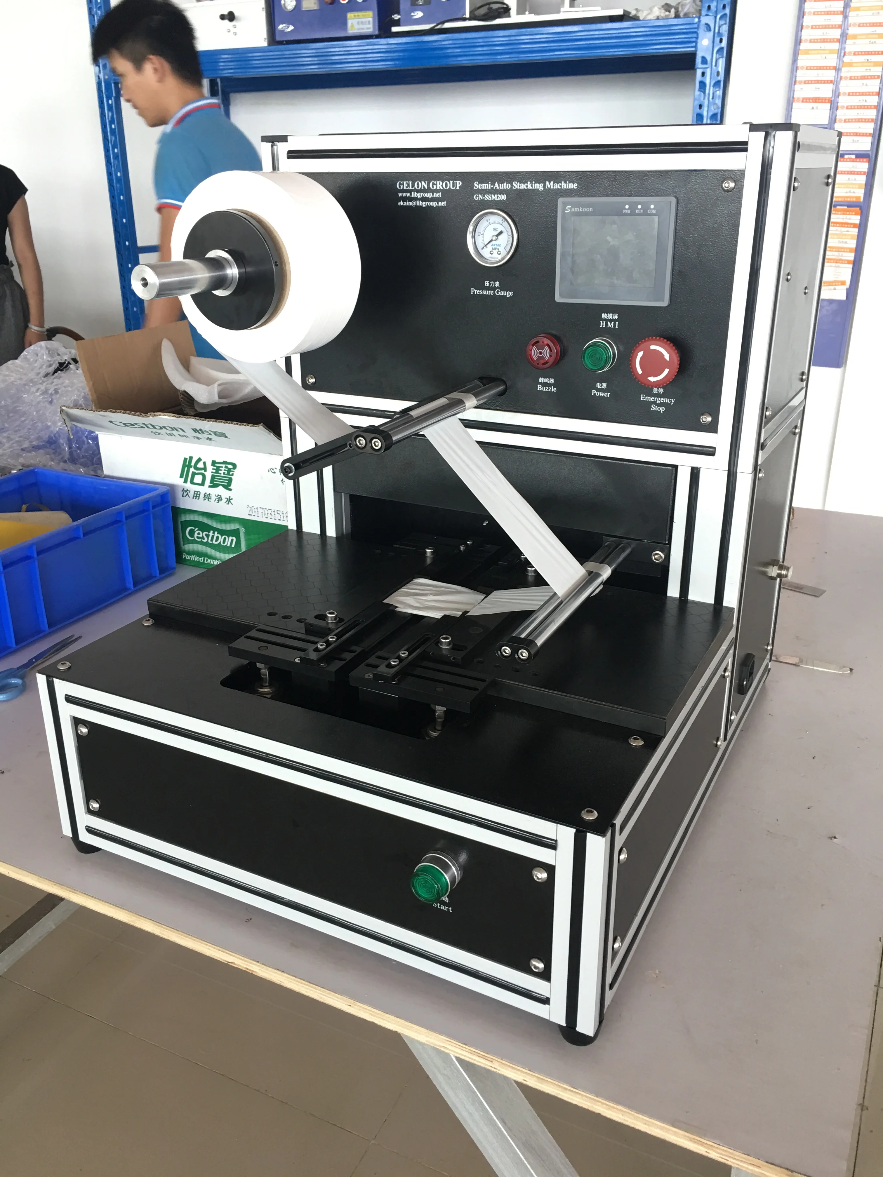 Lab Stacking Machine for Pouch Cell Assembling - GN-DP200S Battery ...