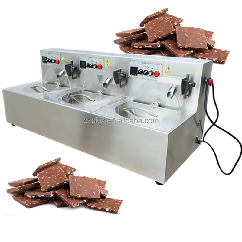 Tabletop Chocolate Tempering Machine 24kg/batch Small Mould Chocolate ...