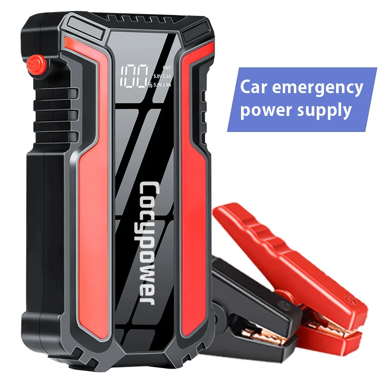 12000mah High Power Car Jump Starter Power Bank / Multi-function Portable 12v Lithium Battery ...