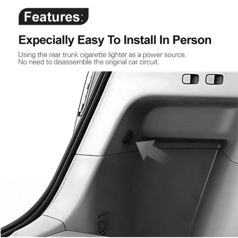 Car Refrigerator for Tesla Model Y Trunk - Compressor Cooling