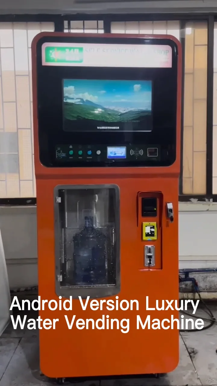 Coin Operated Alkaline Water Vending Machine For Drinking Water - Buy ...