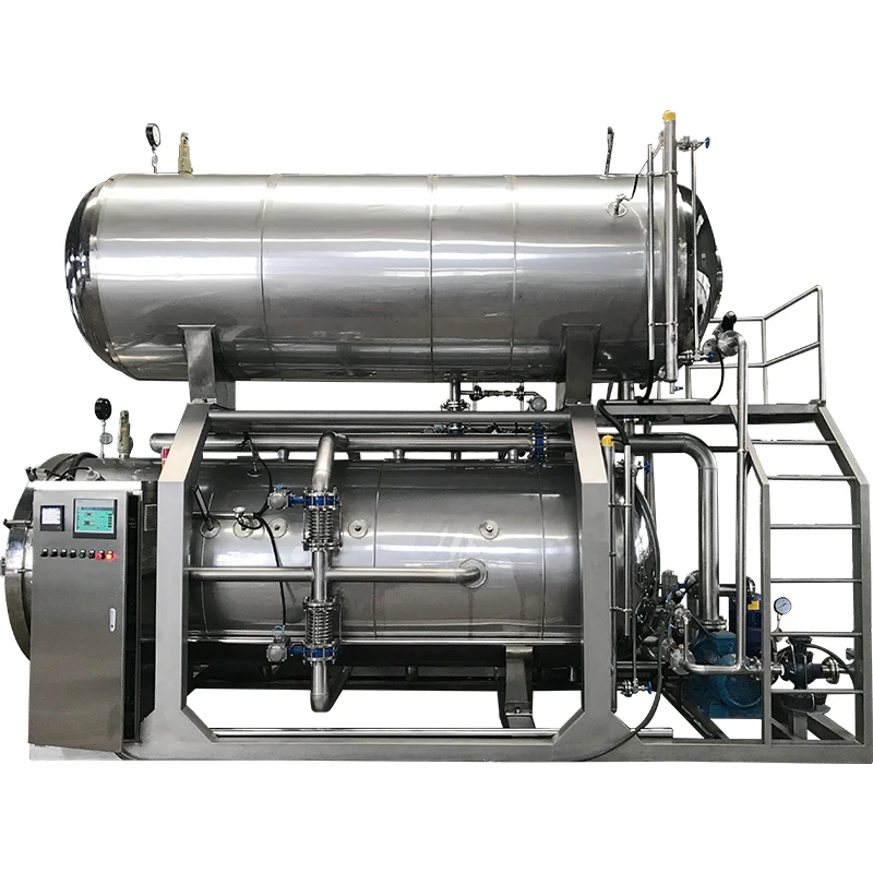 Autoclave Water Spray Retort Machine Retort Pouches Steam High Pressure ...