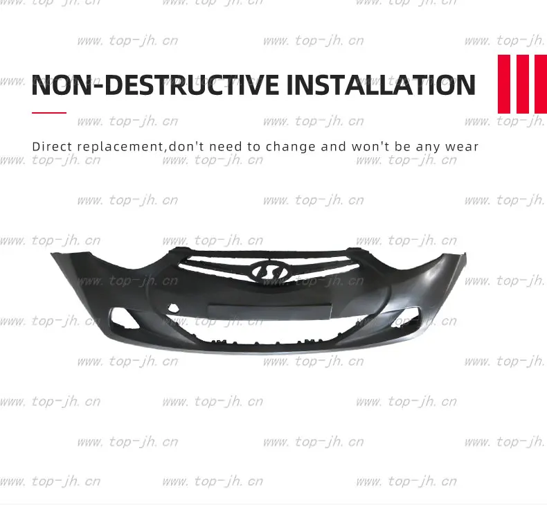 CARVAL JH BODY PARTS AUTO LAMPS FRONT BUMPER for EON11 AUTO BUMPERS ...
