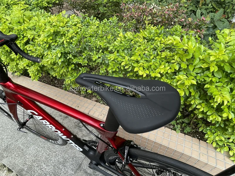 Transparent Red Black Carrowter Complete Carbon Road Bike Direct Mount ...