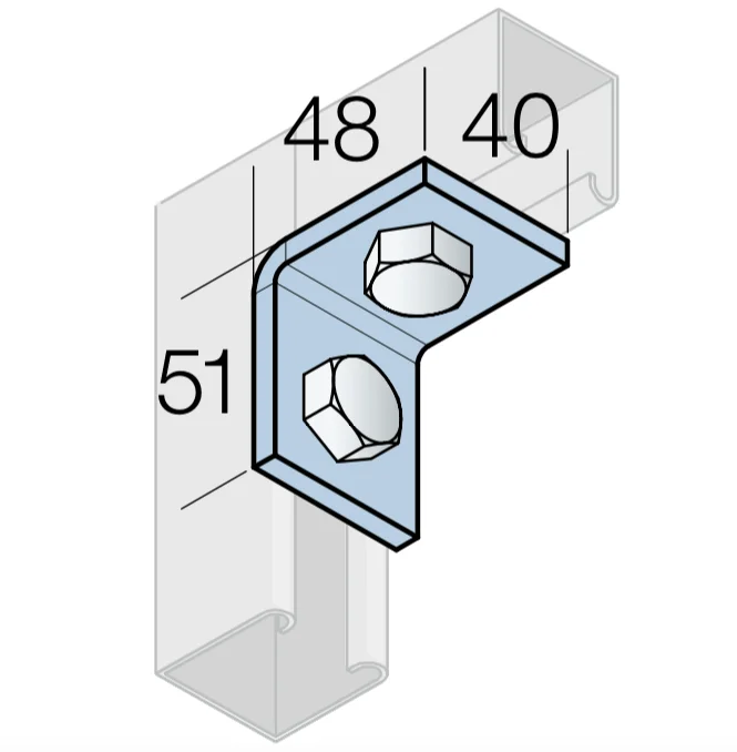 Durable L Type Bracket Carbon Steel - High Quality Support