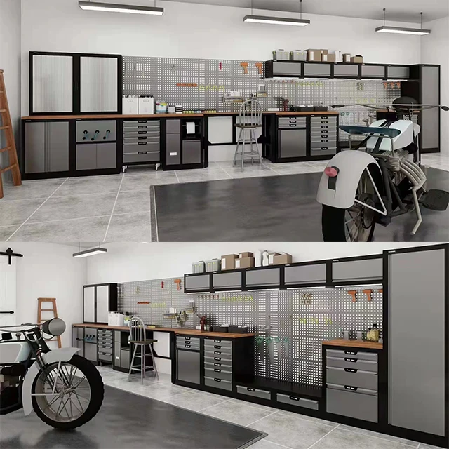 Modular Toolbox Tool Storage System Metal Cabinets For Garage - Buy ...