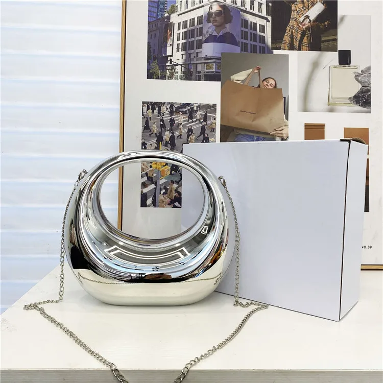 Women's Clear Acrylic Purse Candy Colored Acrylic Evening Clutch Bag ...