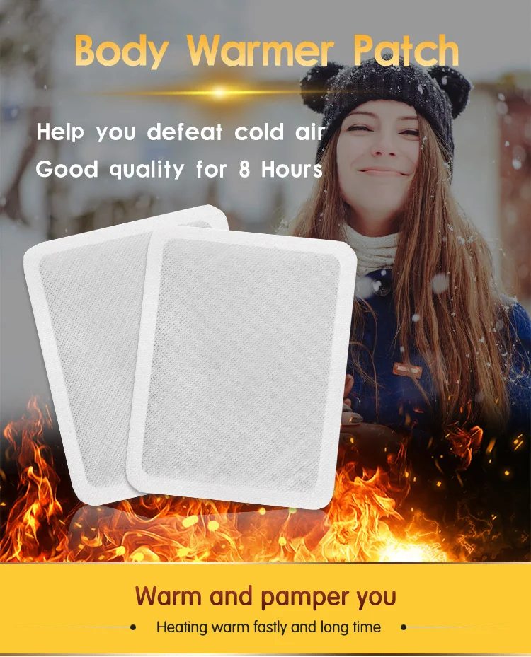 Hot Sale Adhesive Heat Pack Disposable Body Warmer Patch For Keep ...