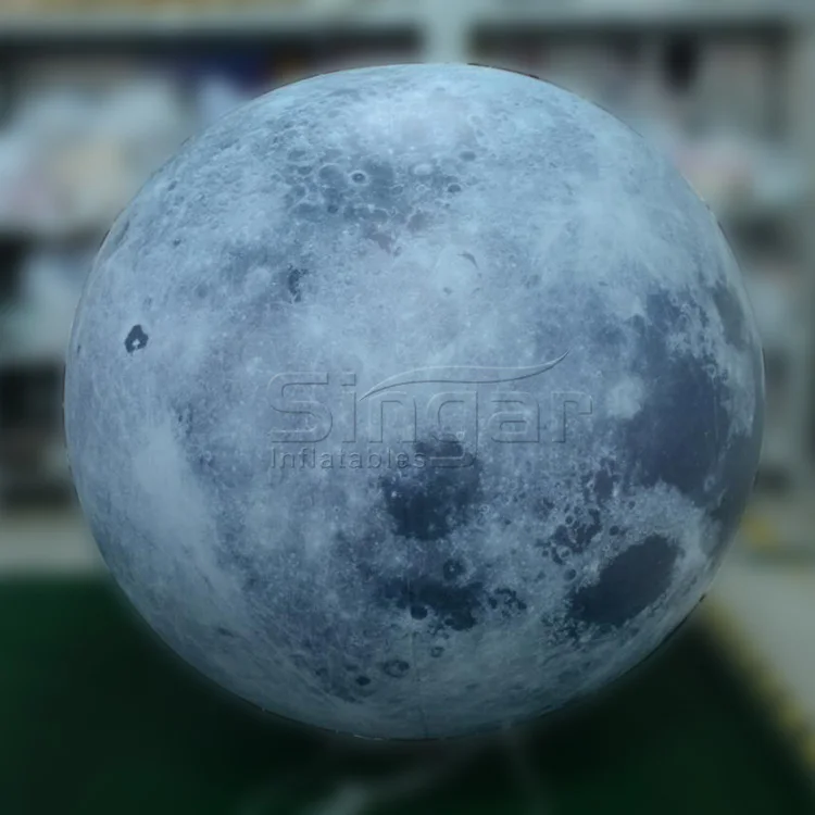 Giant Inflatable LED Lighting Moon Balloon for Parties & Events ...