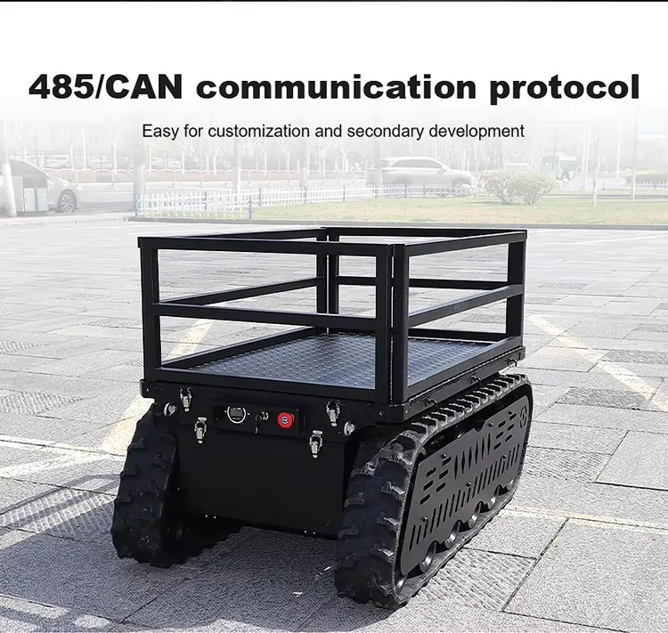 Robot Tank UGV with 500kg Payload - AVTBOT Unmanned Vehicle