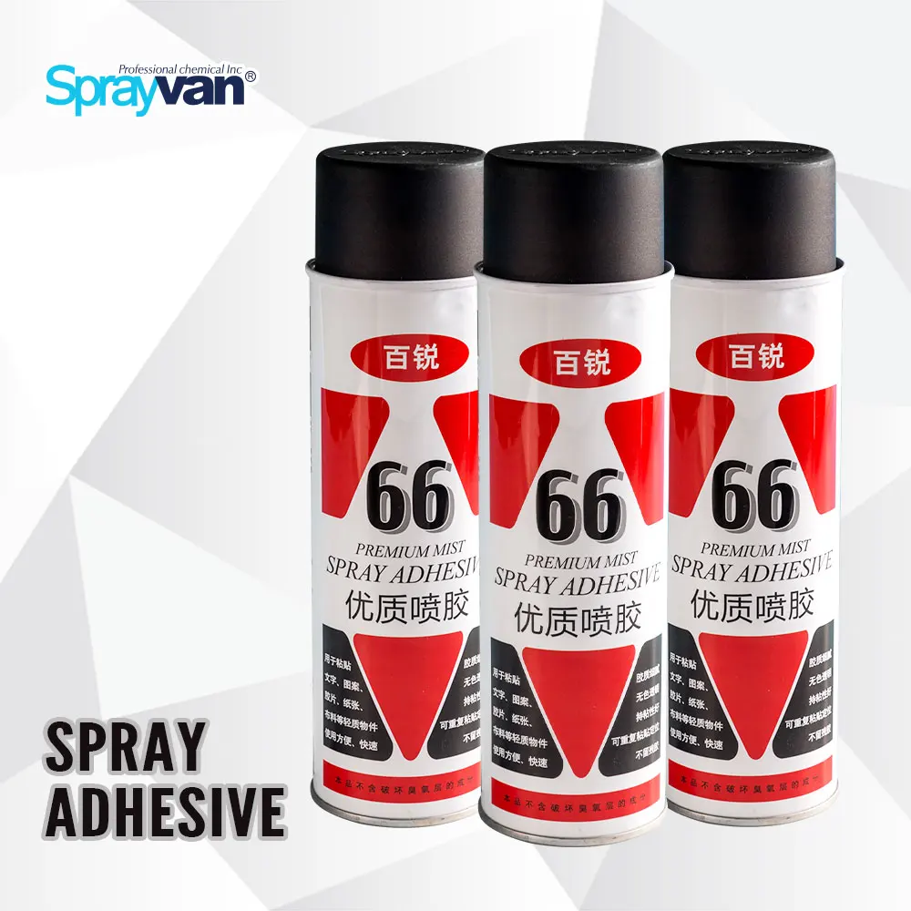 Sprayvan 66# Spray Adhesive/temporary Adhesive - Buy Solvent Adhesive ...