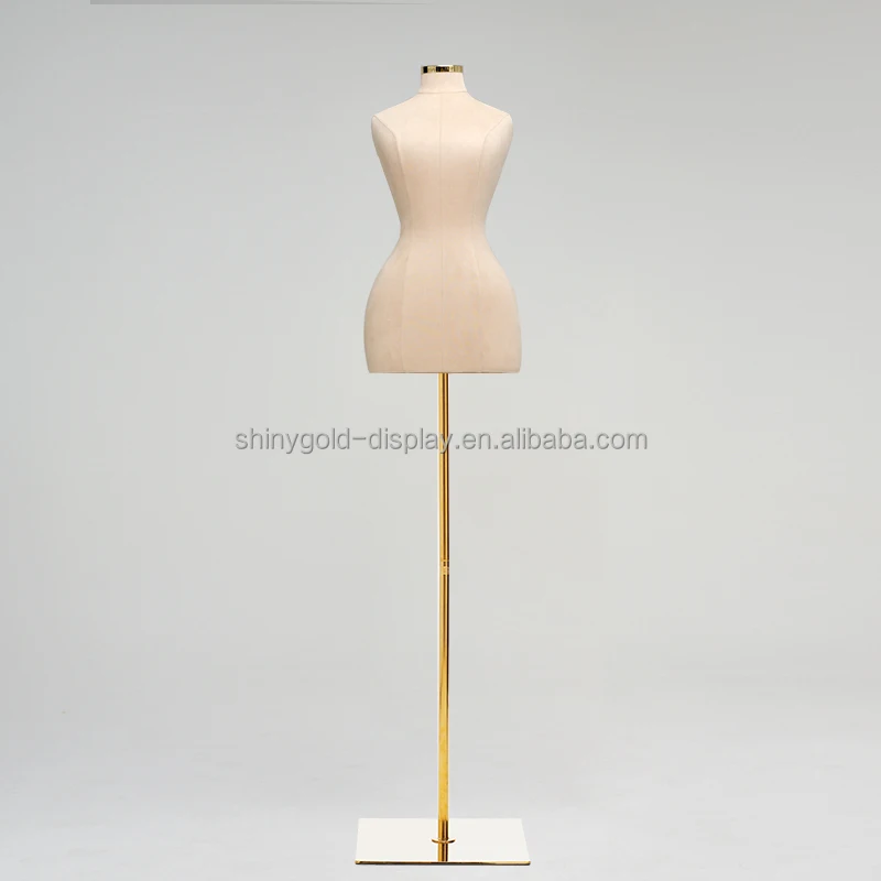 Wholesale Standing Big Boobs Half Body Wedding Dress Mannequin Dress ...