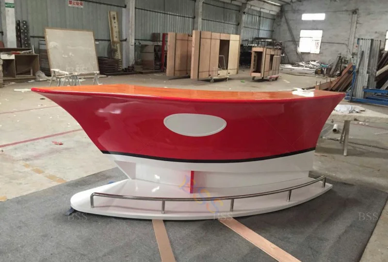 Ship Night Club Bar Counter Price Modern Style Contemporary Quality Red ...
