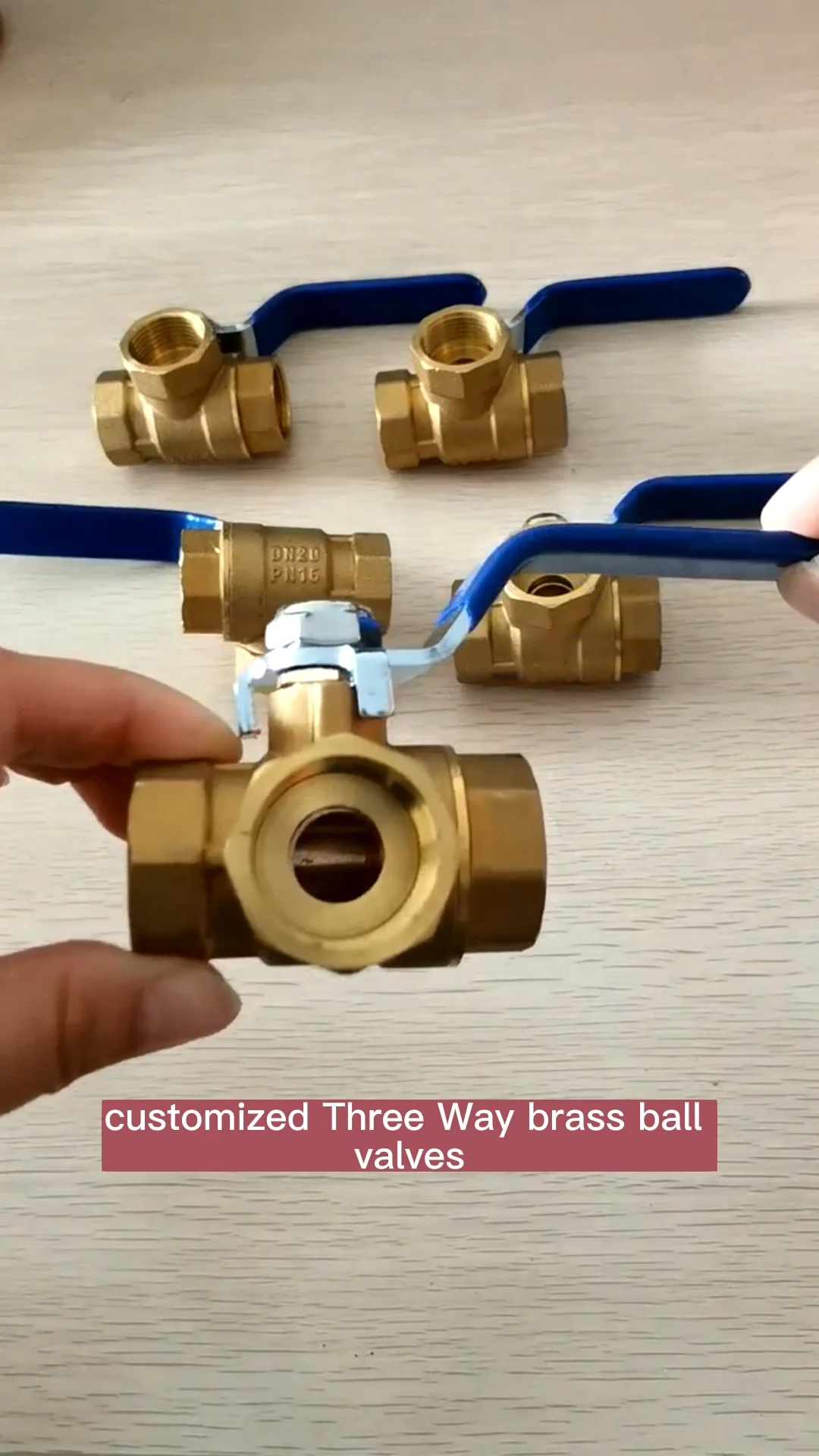 High Pressure L Type Three 3-way 1/4" 1/2 Inch Small Brass Ball Valve ...