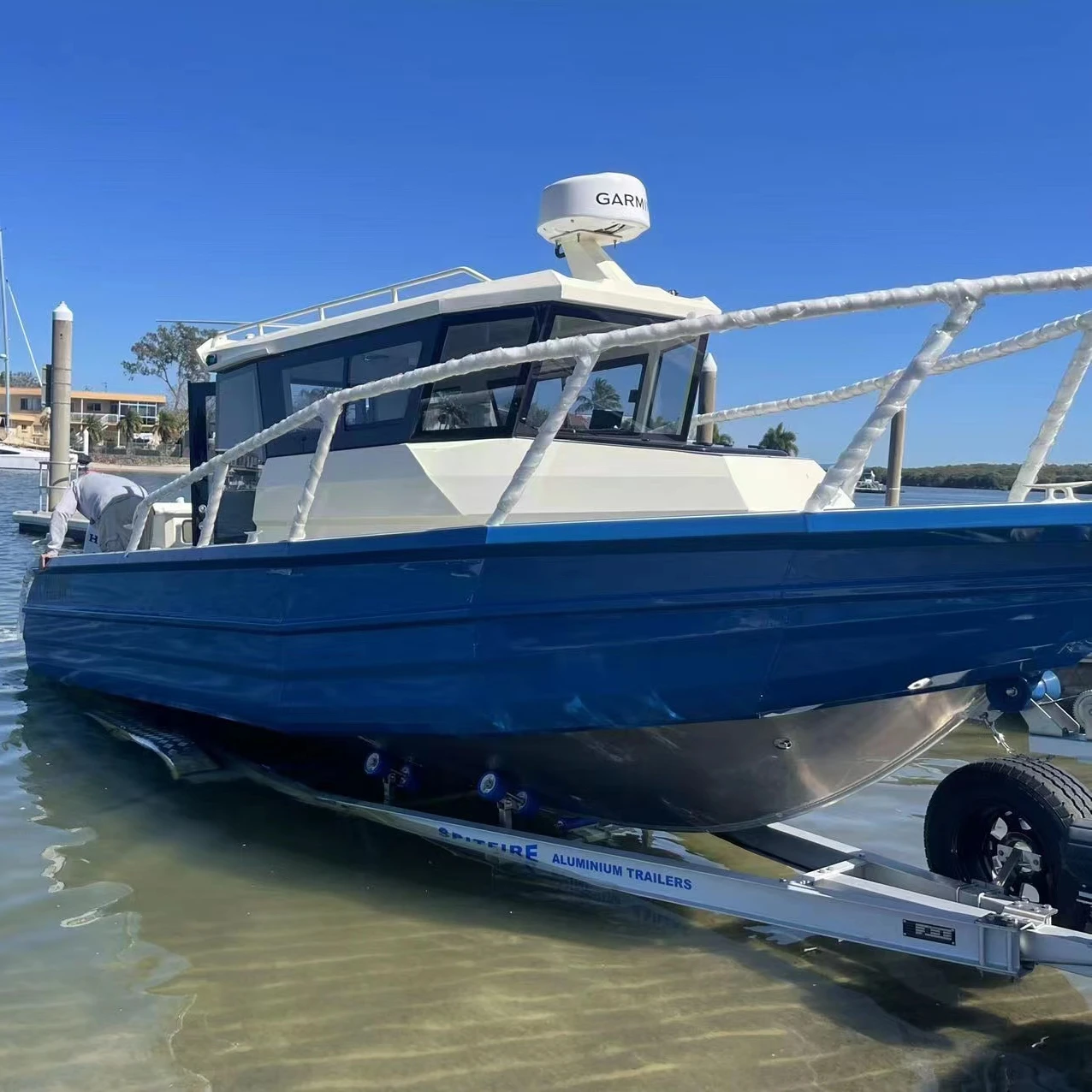 Luxury Yacht Used Fishing Boat Commercial Boat Trailer Aluminum Import ...