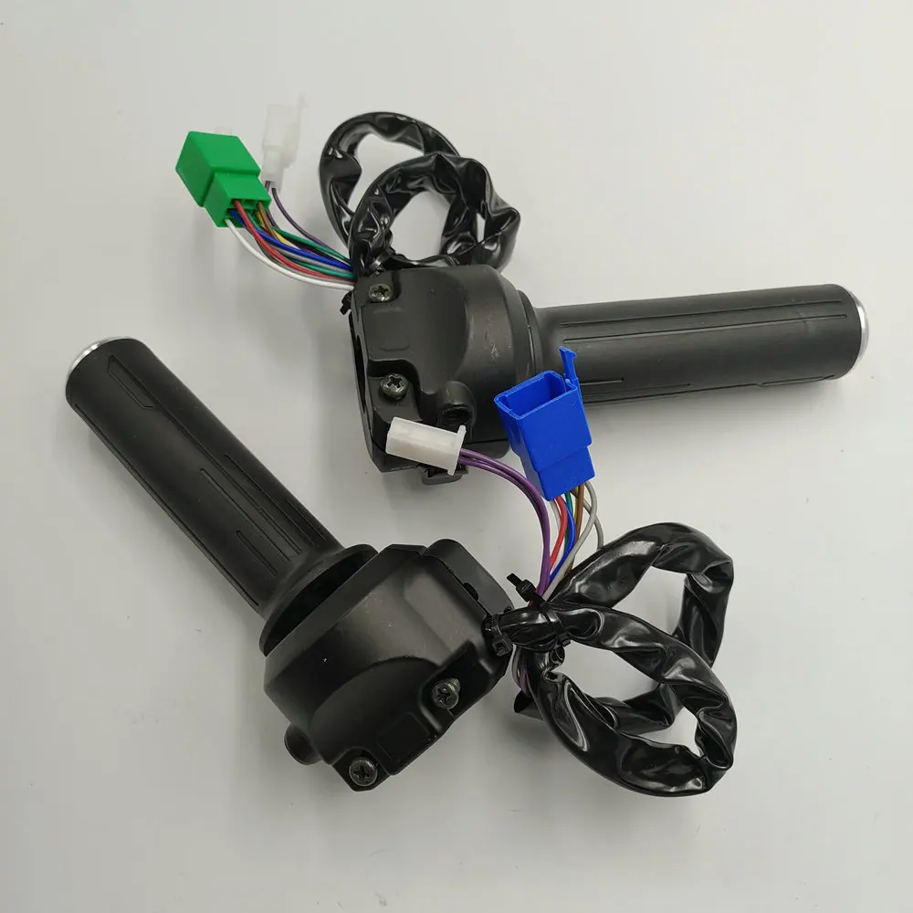 Electric Scooter Speed Regulating Handle+self-contained Light/horn ...