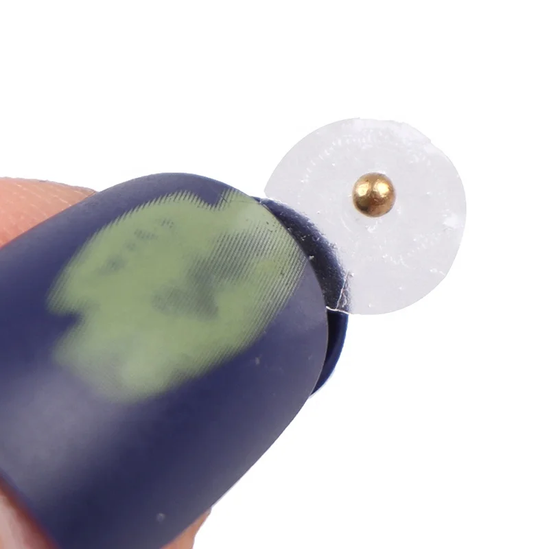 100PCS 24K Gold Plated Ear Seeds - Pressure Point Stickers